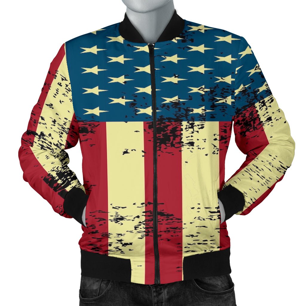NP American Flag Bomber Jacket – Carbone's Marketplace