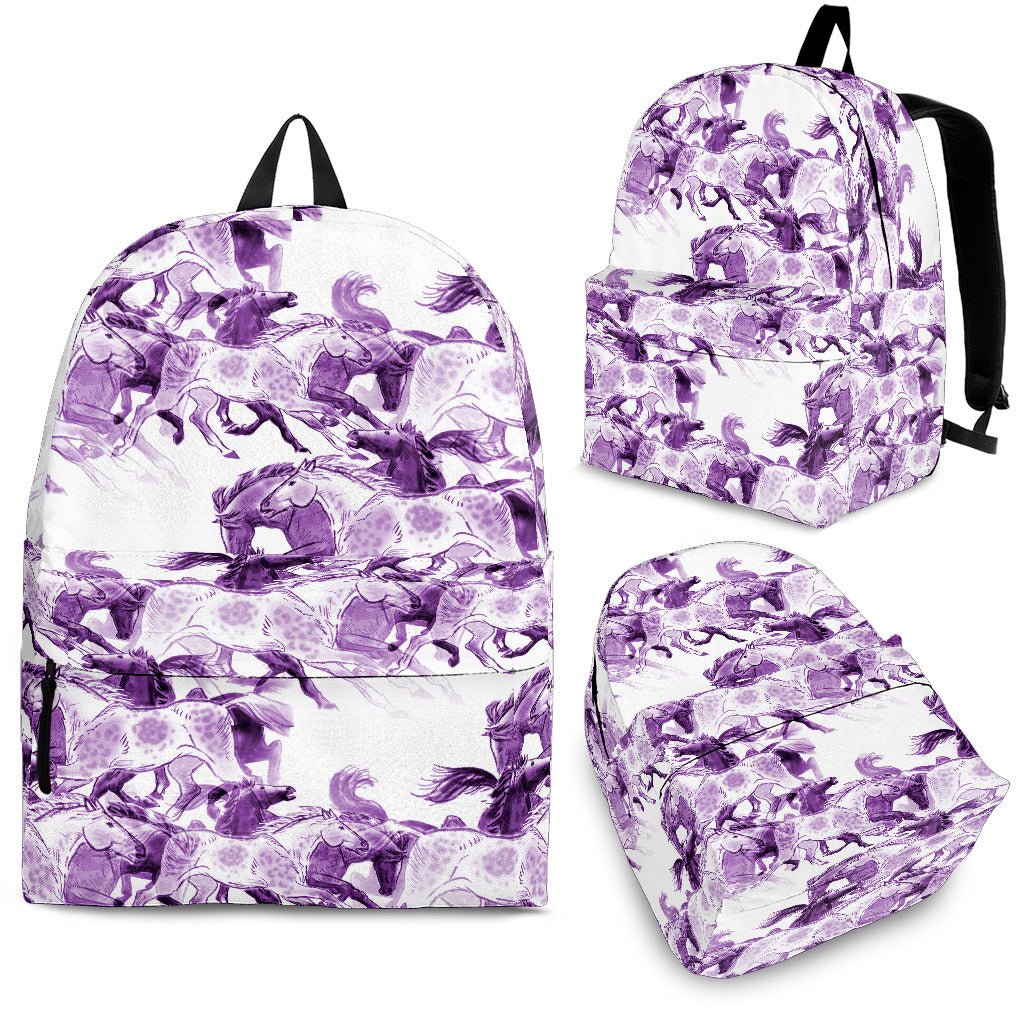 Purple Horse Backpack – Carbone's Marketplace
